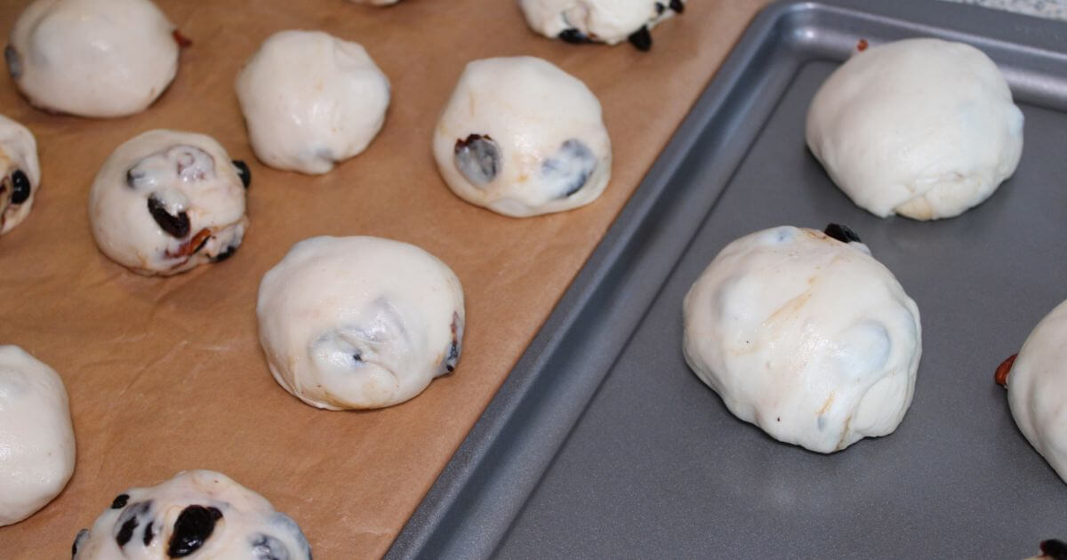 Buttery raisin buns - Live Life from Scratch
